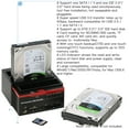 Anself 2.5/3.5" IDE&SATA Hard Drive Docking Station,Hard Disk Base ,USB ...