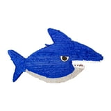 Jumbo Blue Shark Party Pinata, Traditionally Handcrafted - Walmart.com