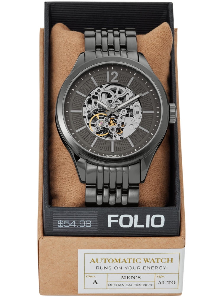 Reloj Mass Market FOLIO FMDAU003A GUNMETAL para Hombre | Walmart en línea