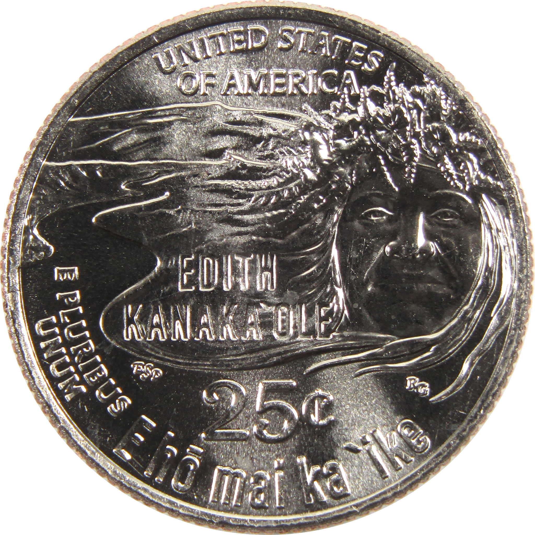 2023 D Edith Kanaka'ole American Women Quarter Uncirculated Clad Coin ...
