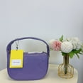 MARC JACOBS Purple Mini 'The Pushlock' Bag - Walmart.com