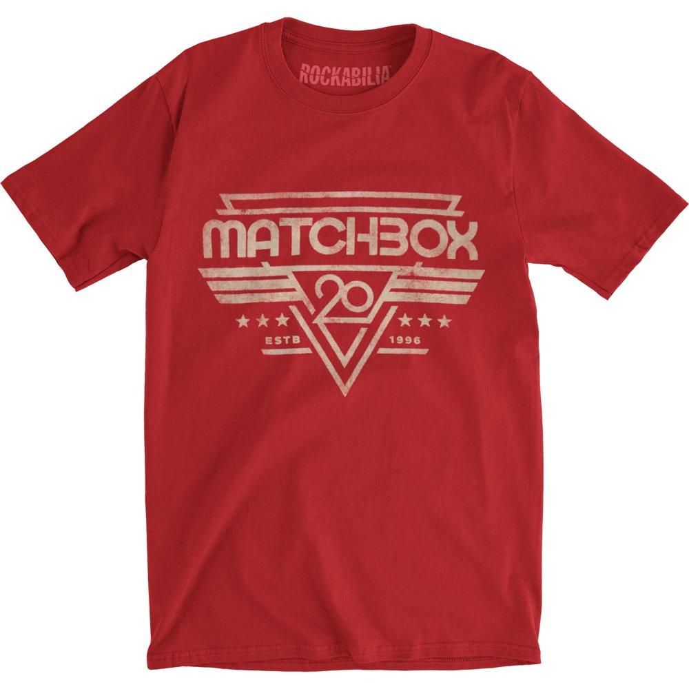 Matchbox 20 - Matchbox 20 Men's Alpha Crest Slim Fit T-shirt X-Large ...
