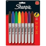 Sharpie Mini Permanent Markers, Fine Point, Assorted Colors, 4 Count ...