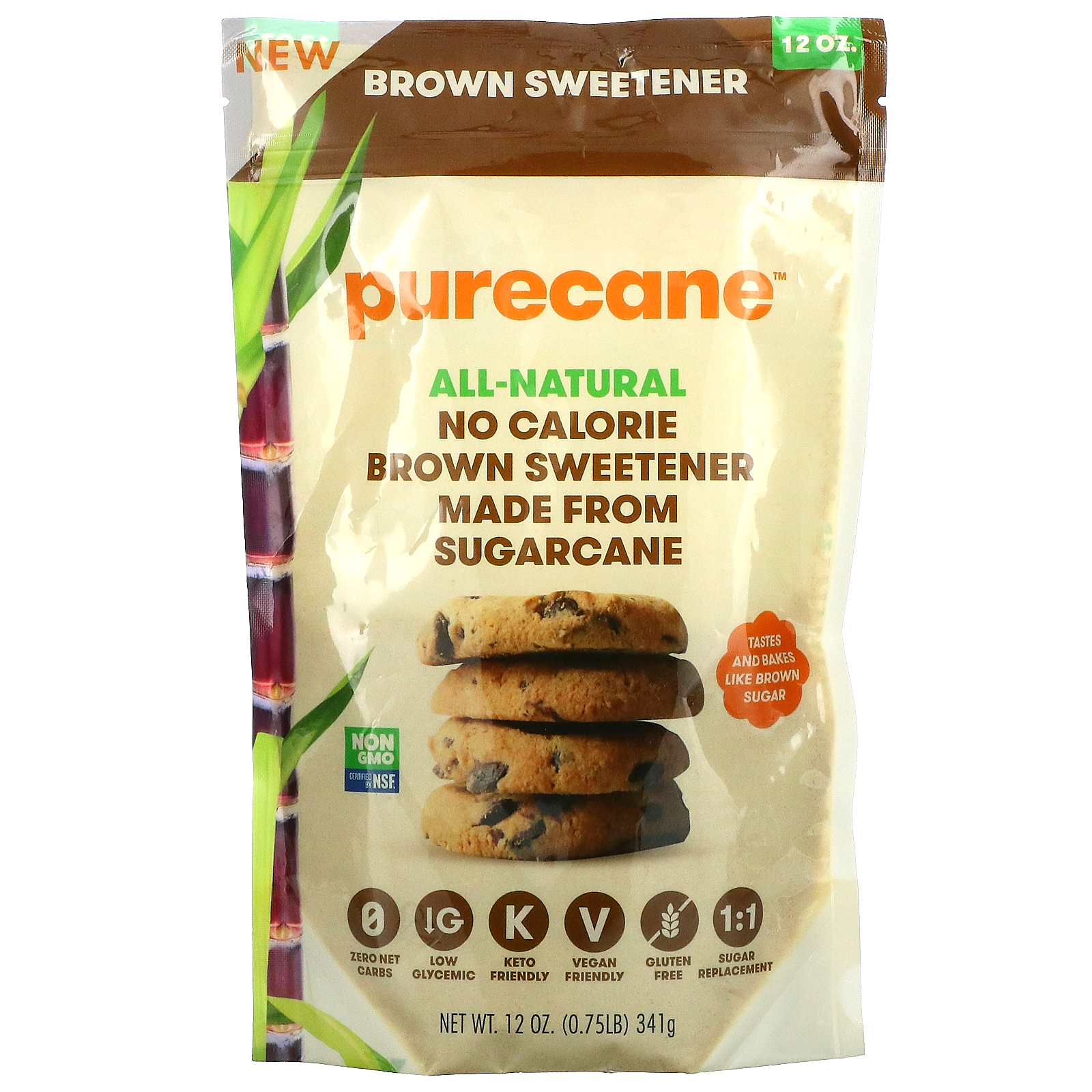 No Calorie Brown Sweetener 12 Oz 341 G Purecane Walmart No Calorie Brown Sweetener 12 Oz 341 G Purecane Walmart