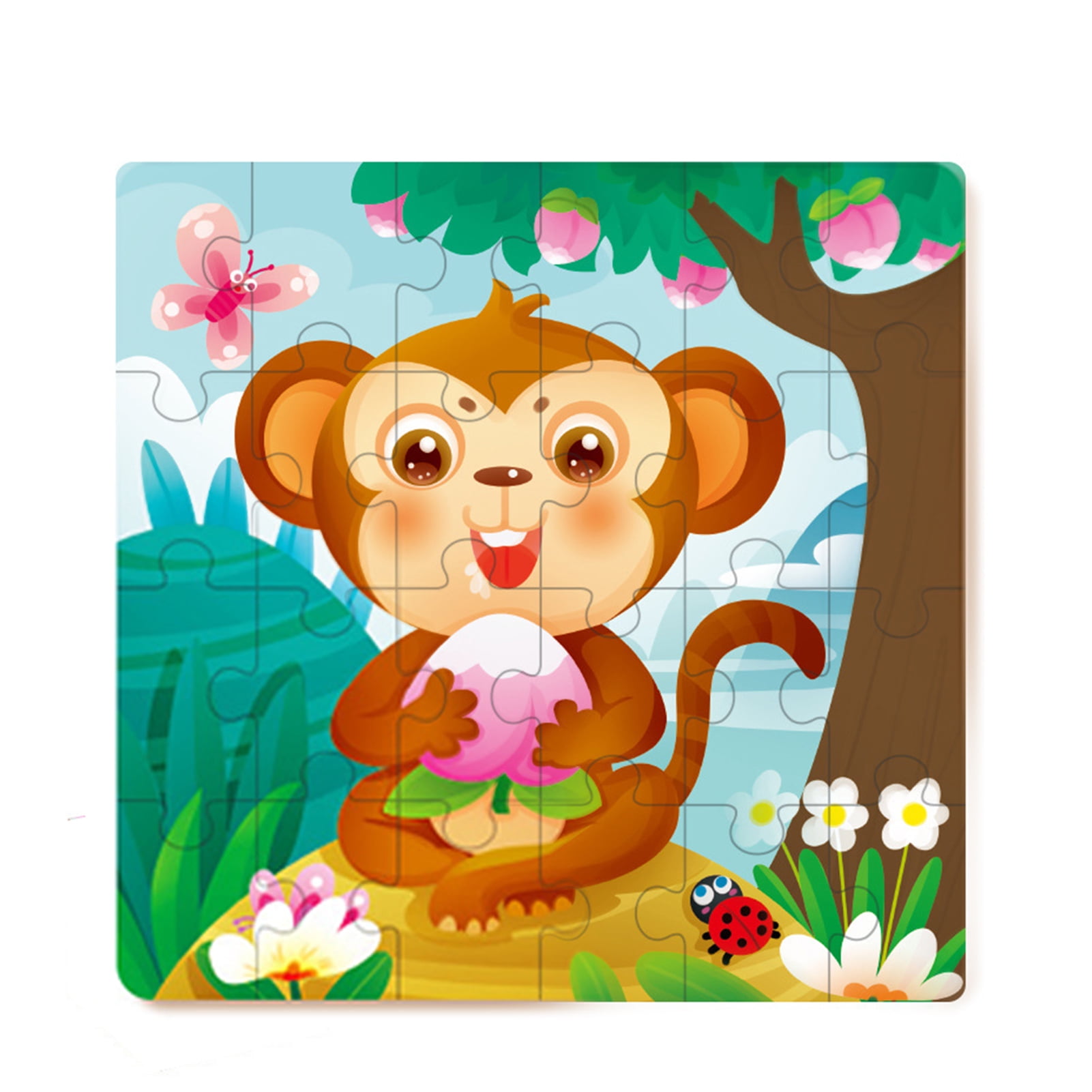 Click here for Visland 24pcs/Set Jigsaw Toy Animal Pattern Logica... prices