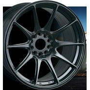 Primax P49-52778542N 17 x 8.25 in. Chromium Wheel Rims with 5 x 100 mm Outer Shell, Black ...