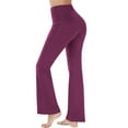 AINIYS Women's High-Waisted Flare Yoga Pants with Pockets Stretchable ...