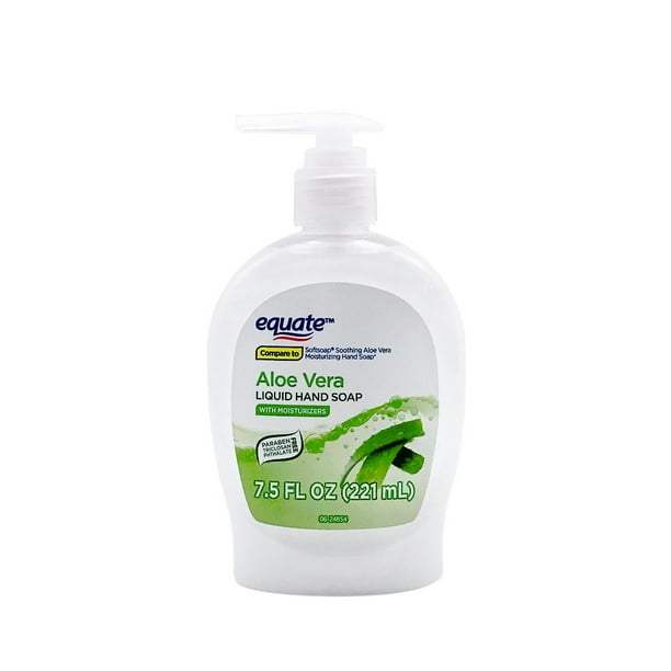 Equate Aloe Vera Liquid Hand Soap with Moisturizers, 7.5 fl oz ...