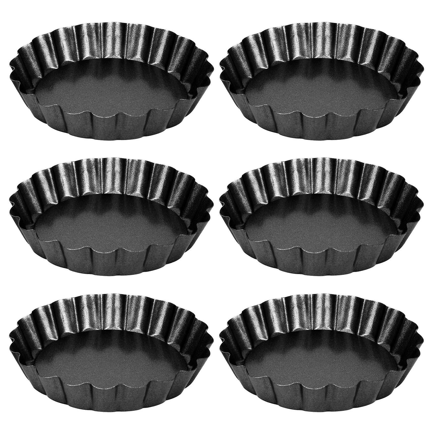 Molde para tarta 6, pequeño Molde para quiche antiadherente de 4 ...