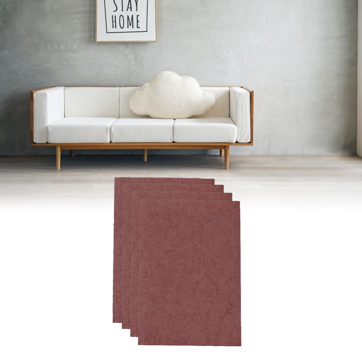 Felt Block Furniture Anti-Slip Mat Thickened Single-Sided Self-Adhesive ...