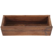 40 Inch Outdoor Long Rectangle Wooden Flower Planter Box for Garden ...
