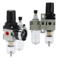 YAHHU Air Filter Pressure Regulator Kit Aluminum Alloy Pneumatic Combo ...