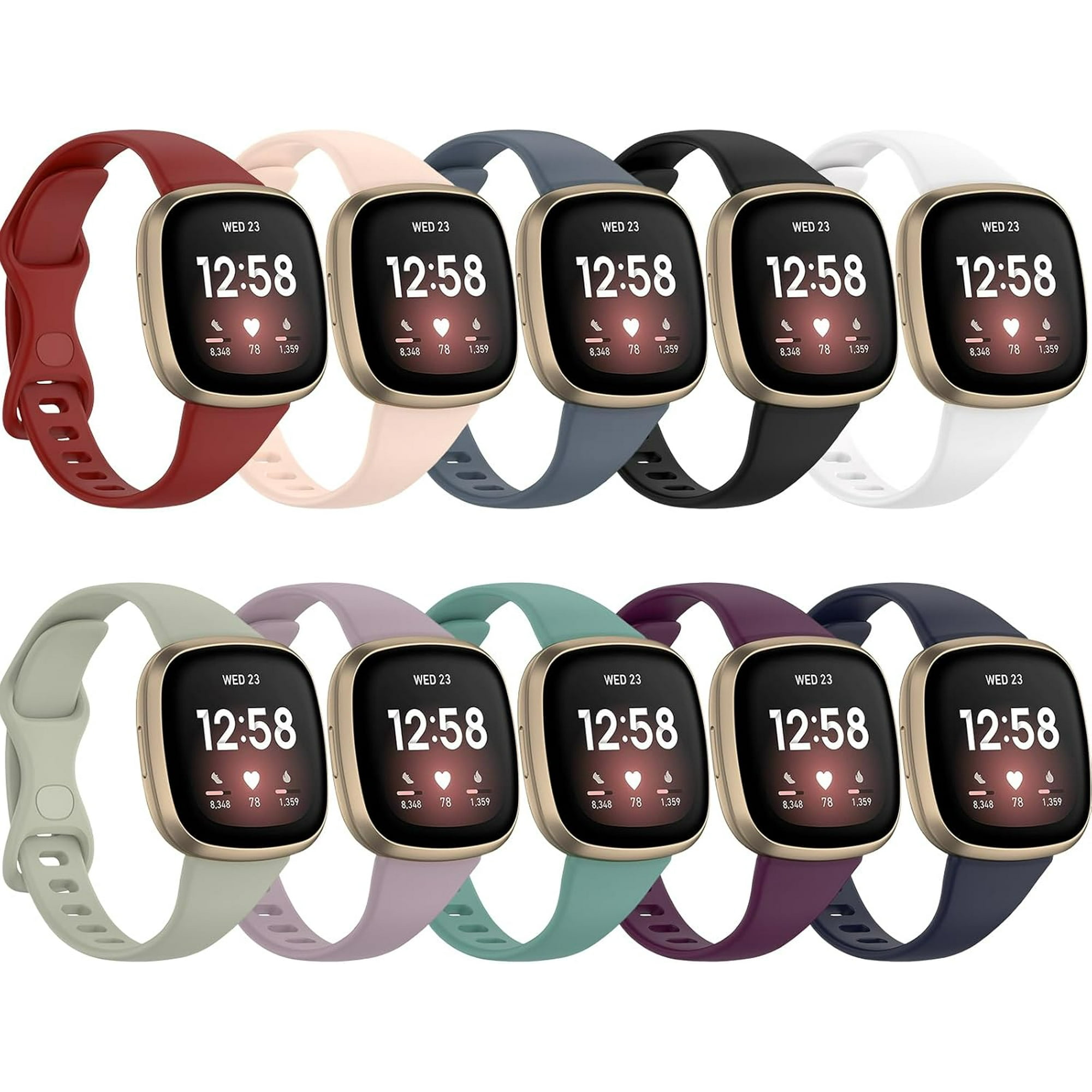 Click here for Mykomi 10pcs Compatible With Fitbit Versa 4/3 / Se... prices