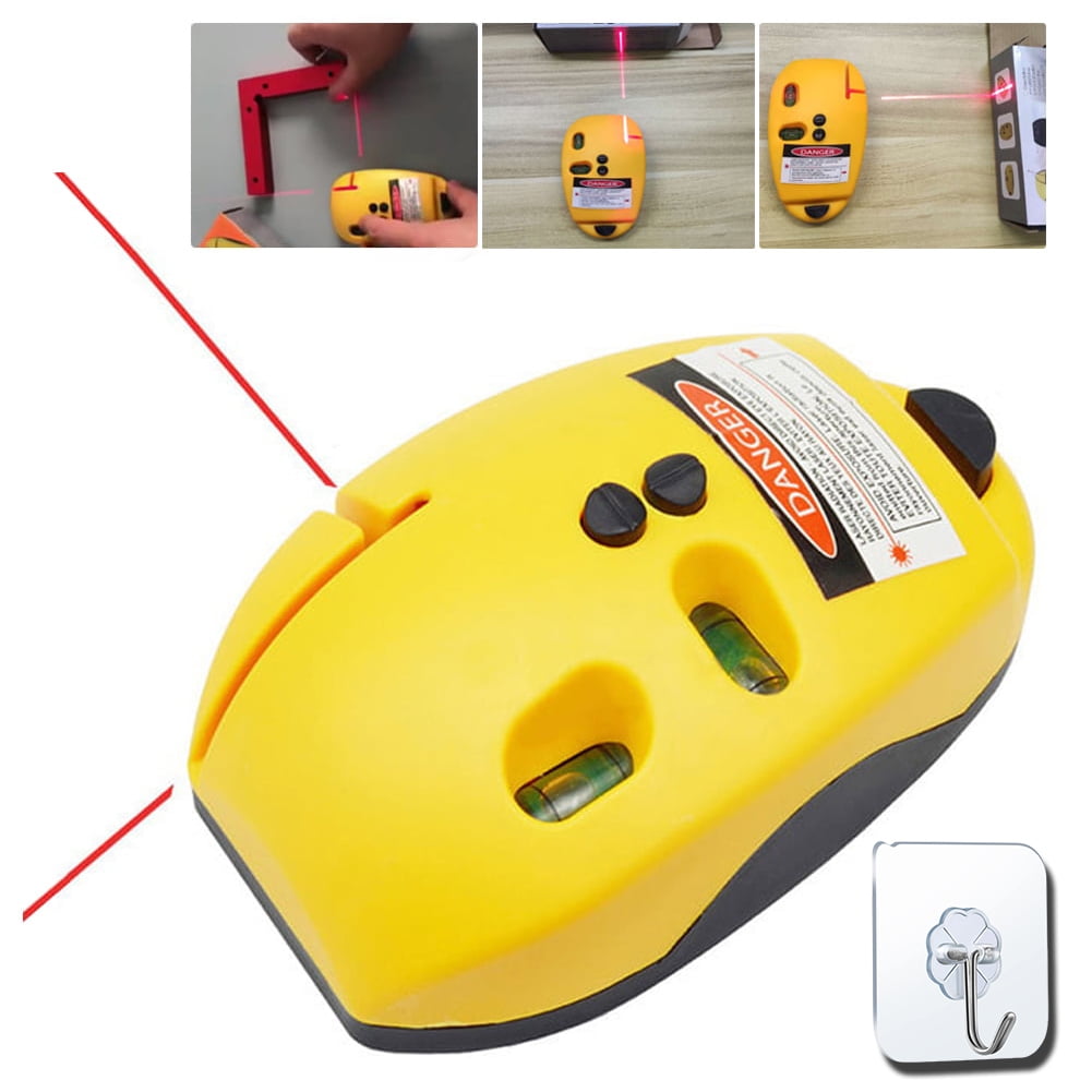 Gegong Laser Level 90° Line Level Measuring Vertical Horizontal Level ...
