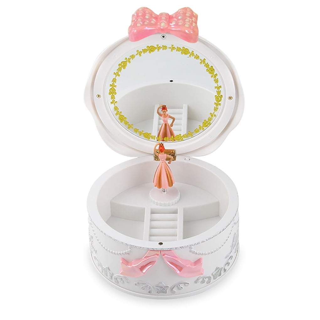 fashionhome Children Dancing Girl Musical Boxes Toy Rotating Doll ...
