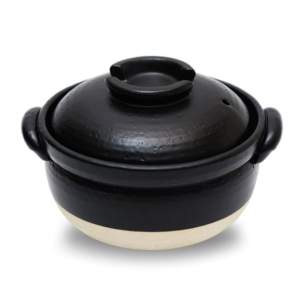 DONABE Clay Rice Cooker Pot Casserole Japanese Style made in Japan for ...