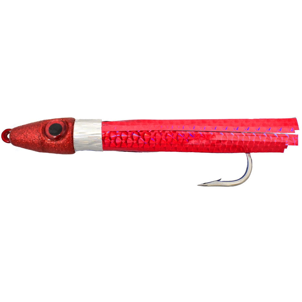 MagBay Lures Hybrid Wahoo Bomb 6" Fully Rigged - 6oz Multi Colored Tuna ...