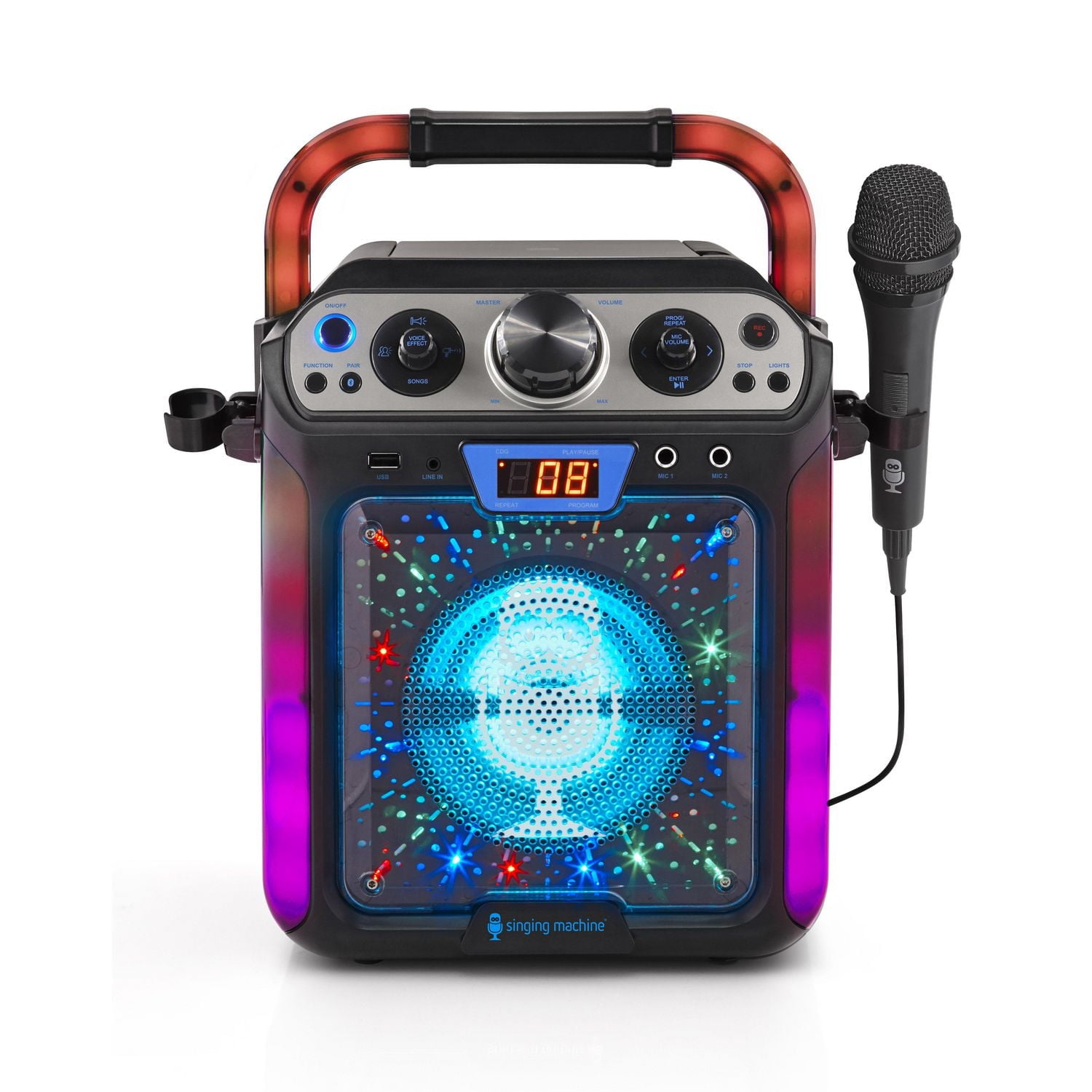 Click here for Singing Machine Groove Cube Hype Karaoke Machine prices
