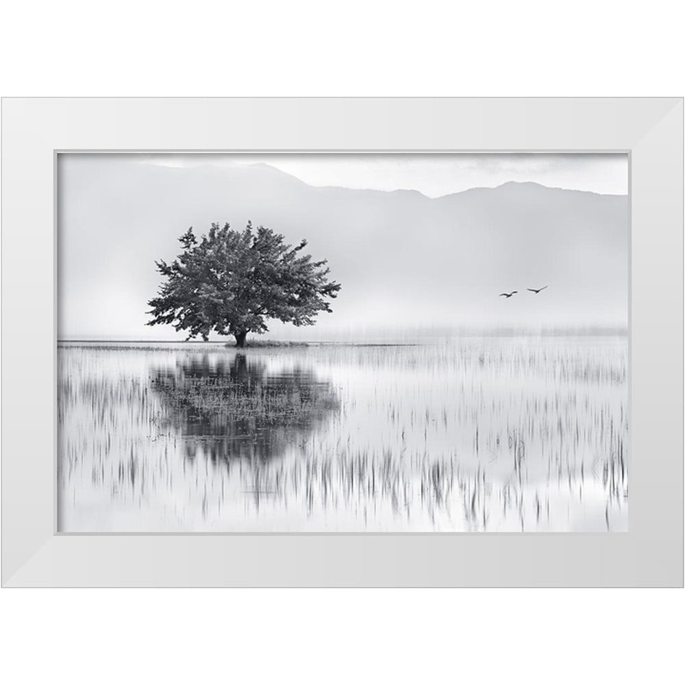 Kaimaki, Maria 14x11 White Modern Wood Framed Museum Art Print Titled ...