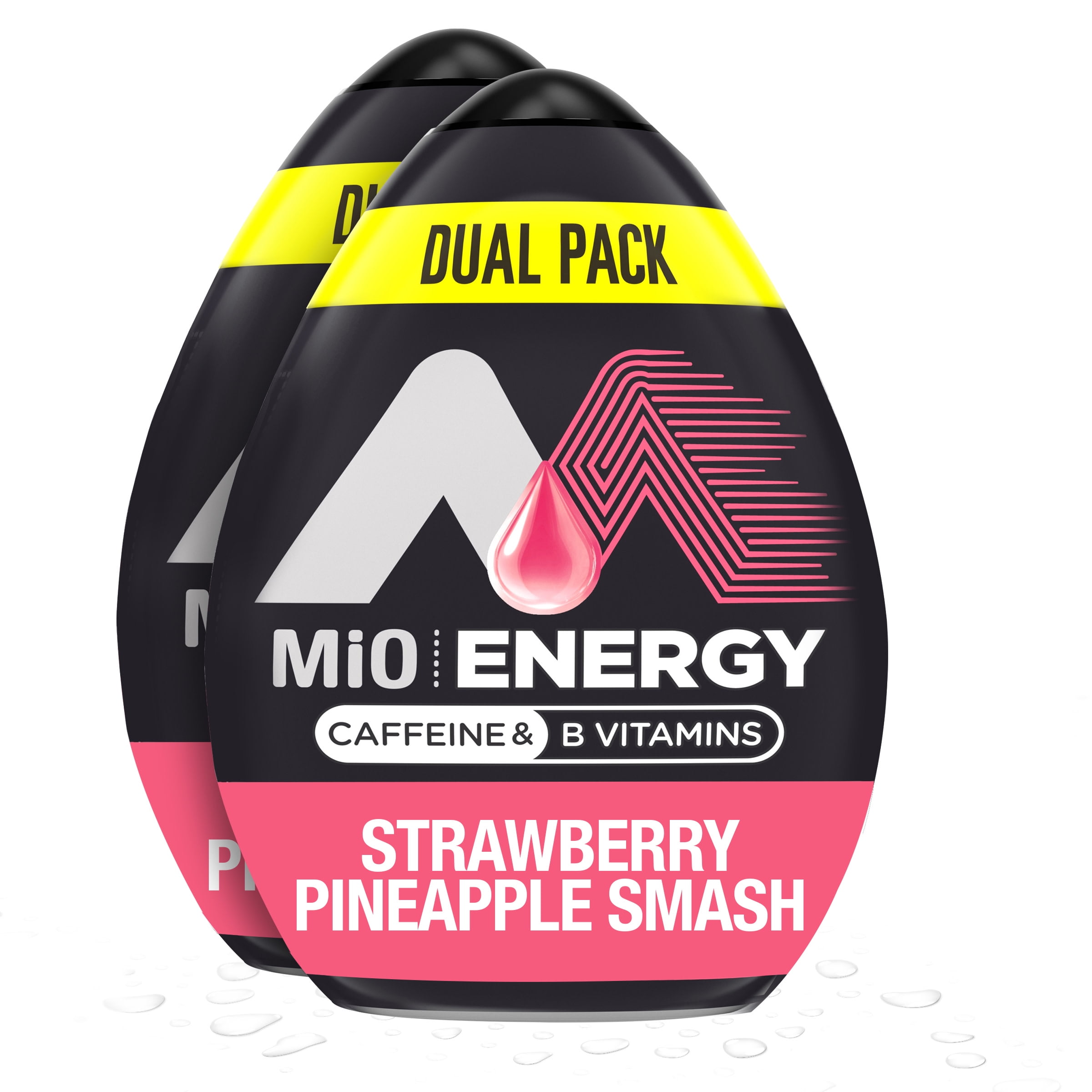 MiO Energy Strawberry Pineapple Smash Sugar Free Water Enhancer Duel ...