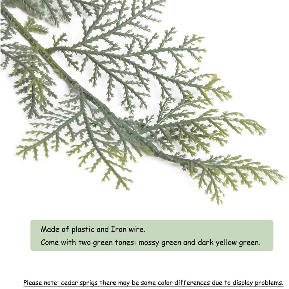Click here for Unbranded 40 Pcs Artificial Cedar Sprigs Faux Ceda... prices