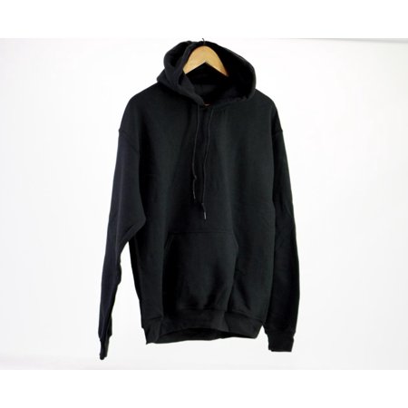 Gildan Smart Basics Mens Medium Pullover Fleece Hoodie - Black ...