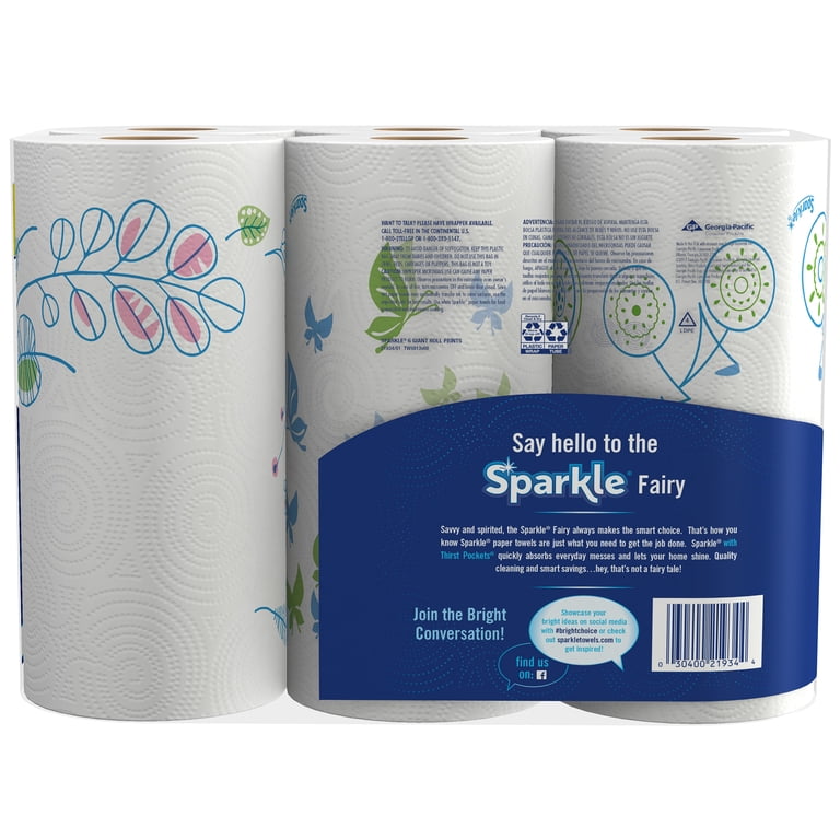 Sparkle Paper Towels Fairy
