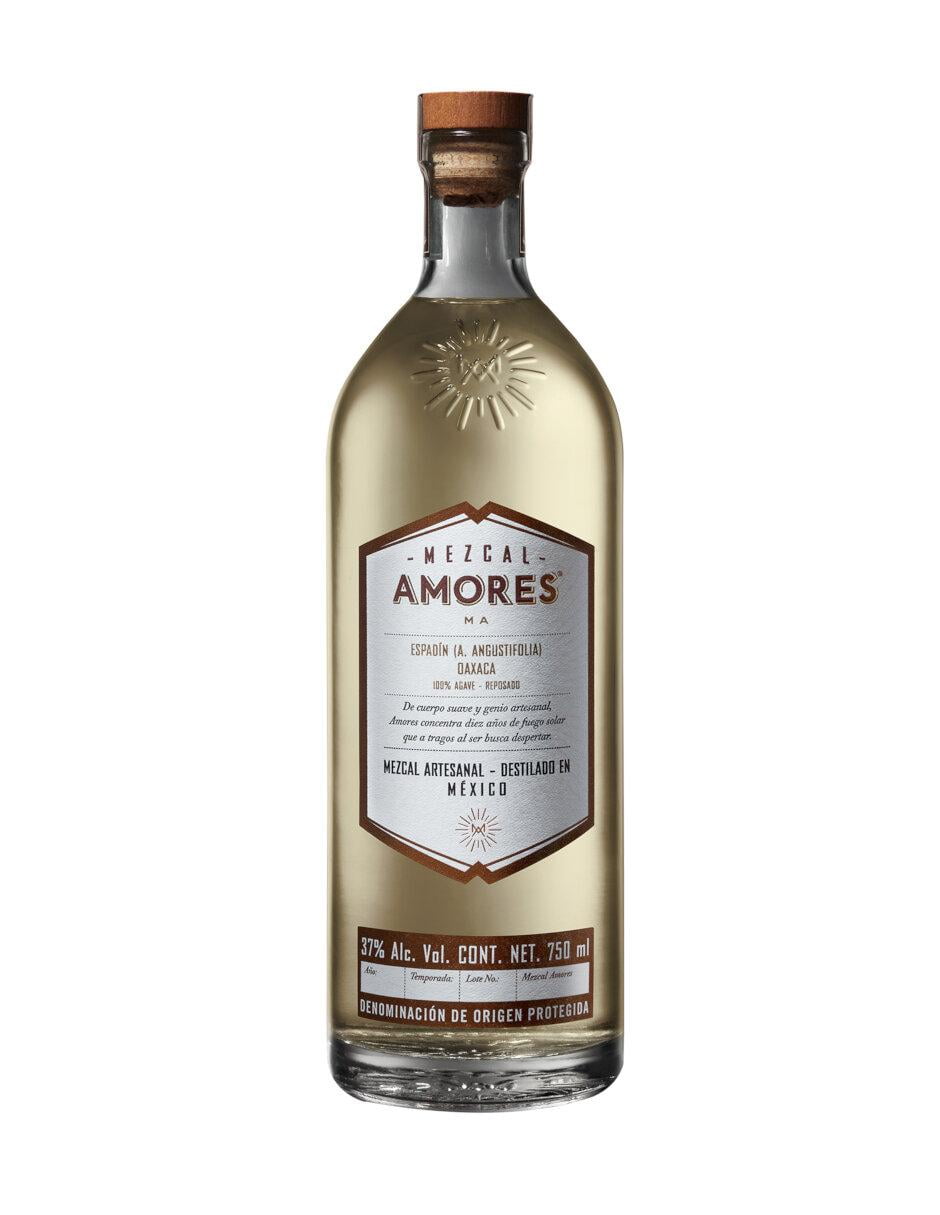 Pack de 4 Mezcal Amores Reposado Espadín 750 ml | Bodega Aurrera en línea