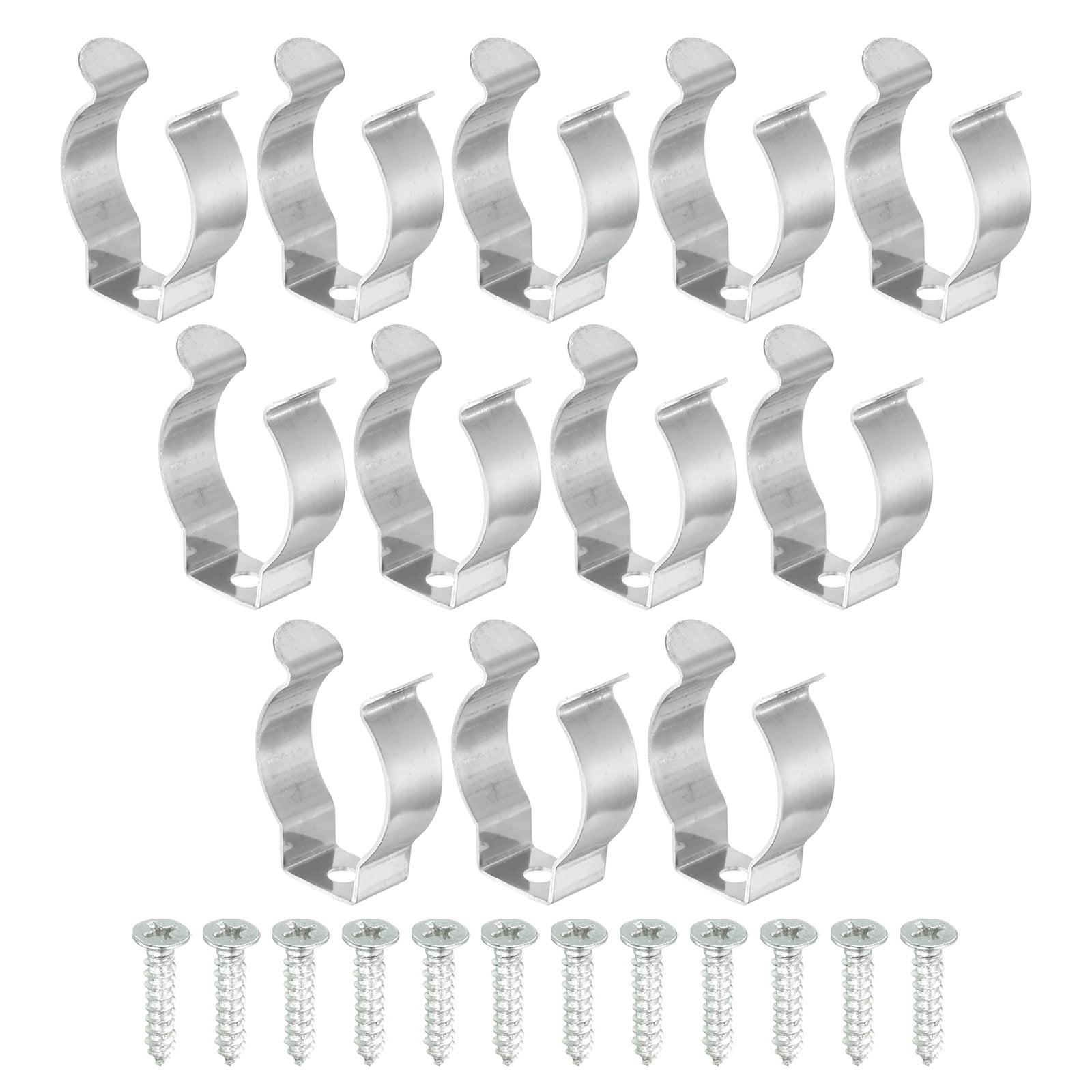 Uxcell Fluorescent Tube Light Fixture Screws Lamp Bracket Holder ...