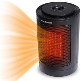 Sunbeam Portable Heater Fan with ALCI Cord for Wet Area Protection ...