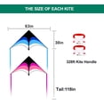 General Delta Kite for Kids & Adults, Extremely Easy to Fly Kite for ...