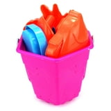 Sea Creatures Bucket Children's Kid's Toy Beach Sandbox Sand Playset w ...