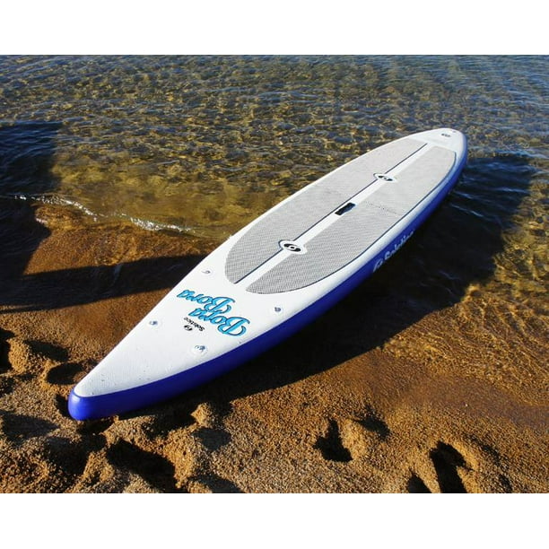 Solstice BoraBora 12' Heavy Duty Inflatable Stand-Up Lake Paddle Board ...