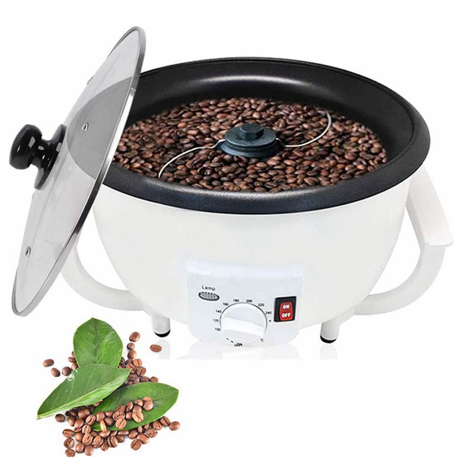 SHANNA Electric Coffee Roaster Machine, 0-240℃ Household Roasting ...
