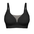 Breathable Women Sports Bra Seamless Underwire Design Mesh Insets ...