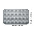 Bath Mat Non Slip, Anti-Bacterial Bathtub Shower Safety Anti Mould Mats ...