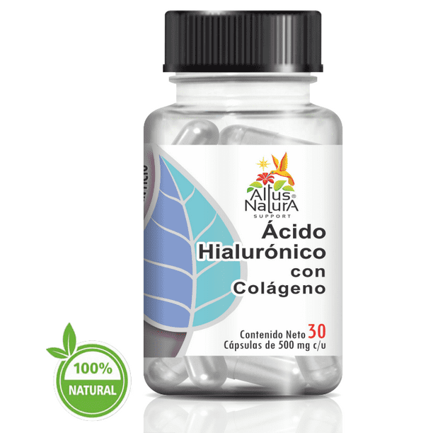 ACIDO HIALURONICO CON COLAGENO 500MGC/30CAP ALTUS NATURA | Bodega ...
