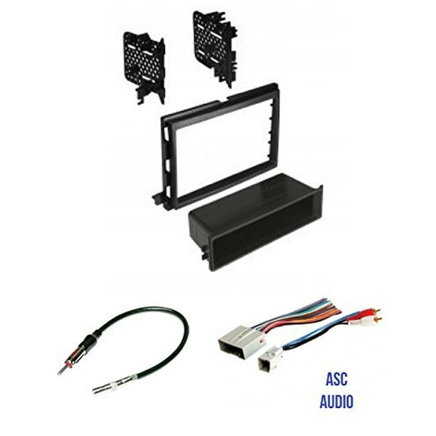 ASC Audio Car Stereo Radio Install Dash Kit, Wire Harness, and Antenna ...
