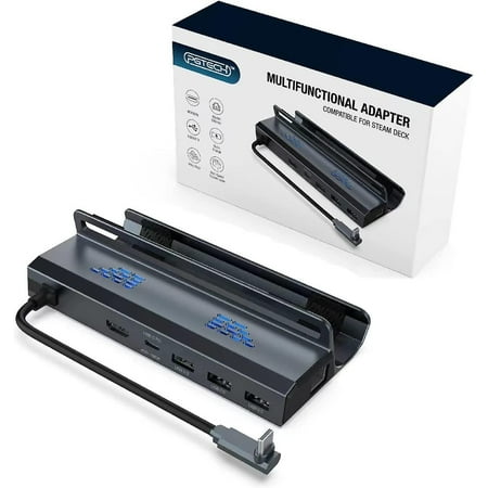 Video Conversion Dock Compatible With Steam Deck, 6-in-1 Dock Stand ...