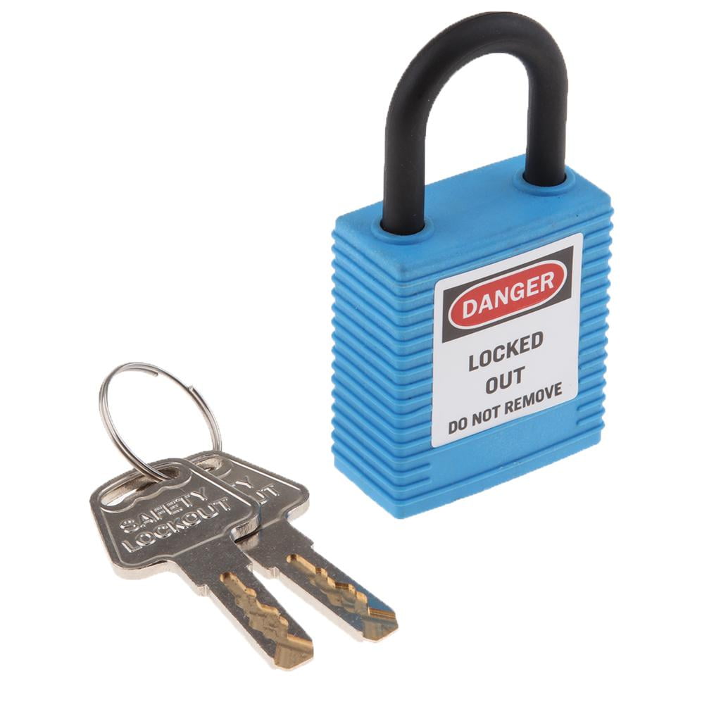 Candado de seguridad Kusrkot con llave diferente PVC y acero inoxidable ...