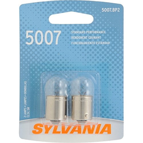 SYLVANIA 5007 Basic Miniature Bulb, (Pack of 2) - Walmart.com