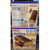 Elevation Caramel Chocolate Peanut Nougat Snack Advance Bar 8oz 220g (2 ...