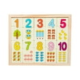 Matching Board Toys Math Learning Portable Early Education Puzzle ...
