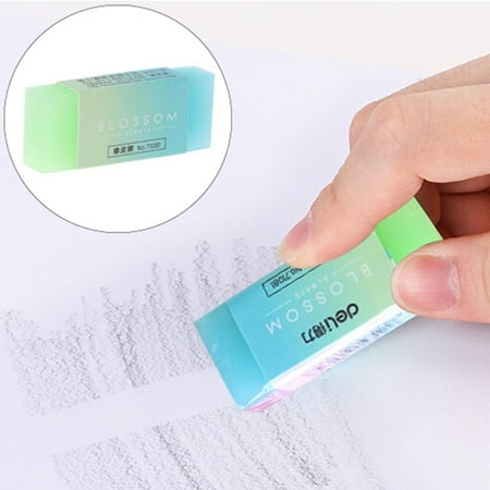 Lubelski Translucent Rectangle Rubber Pencil Eraser Block School Office ...