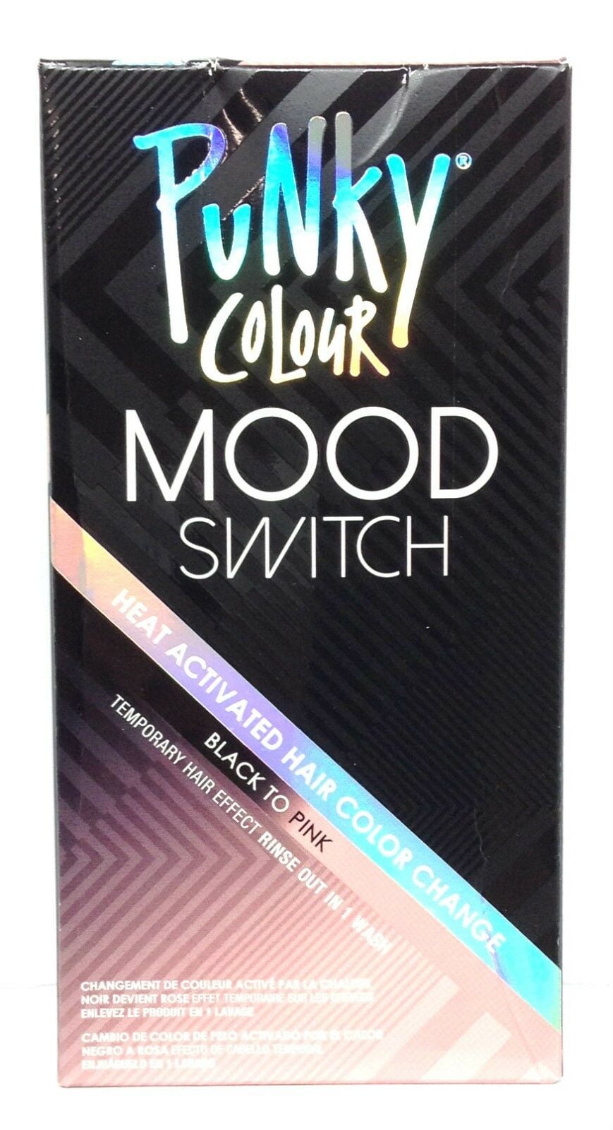Punky Colour "Mood Switch" Heat Activated Hair Color Change: Black To ...