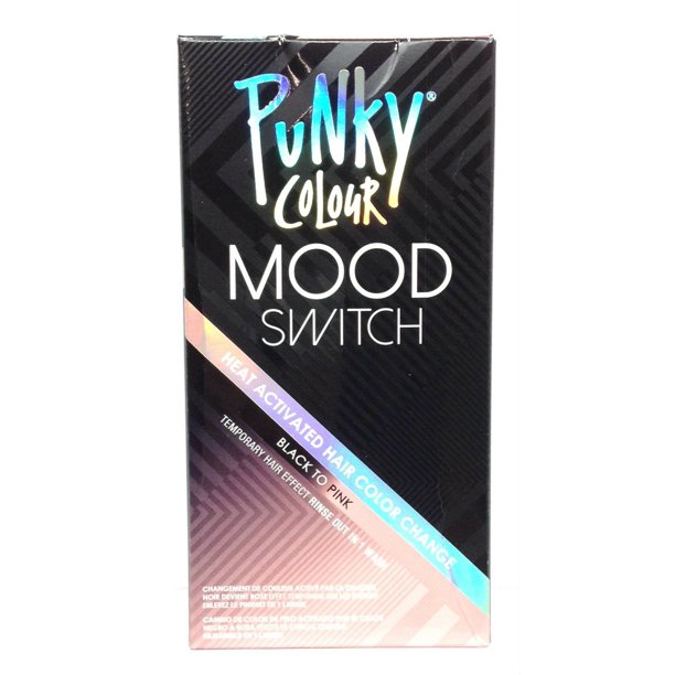 Punky Colour "Mood Switch" Heat Activated Hair Color Change: Black To ...
