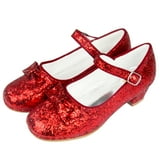 Dorothy's Ruby Red Wizard of Oz Slipper Shoes for Kids Toddler 8 ...