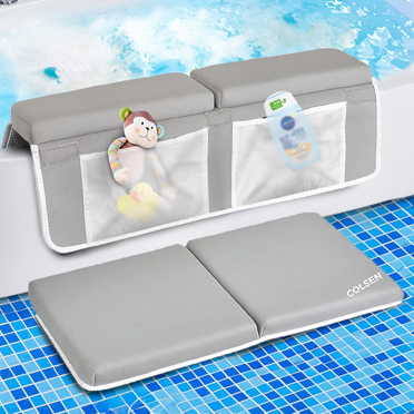 Tub Topper® Kids Bathroom Bath Protector Play Shelf - Pink - Walmart.com