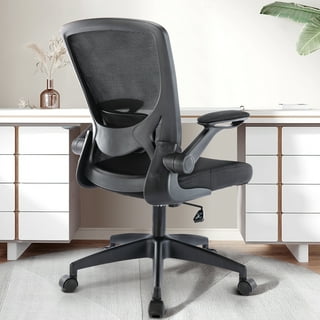 Mainstays Ergonomic Mesh Back Task Office Chair with Flip-up Arms ...