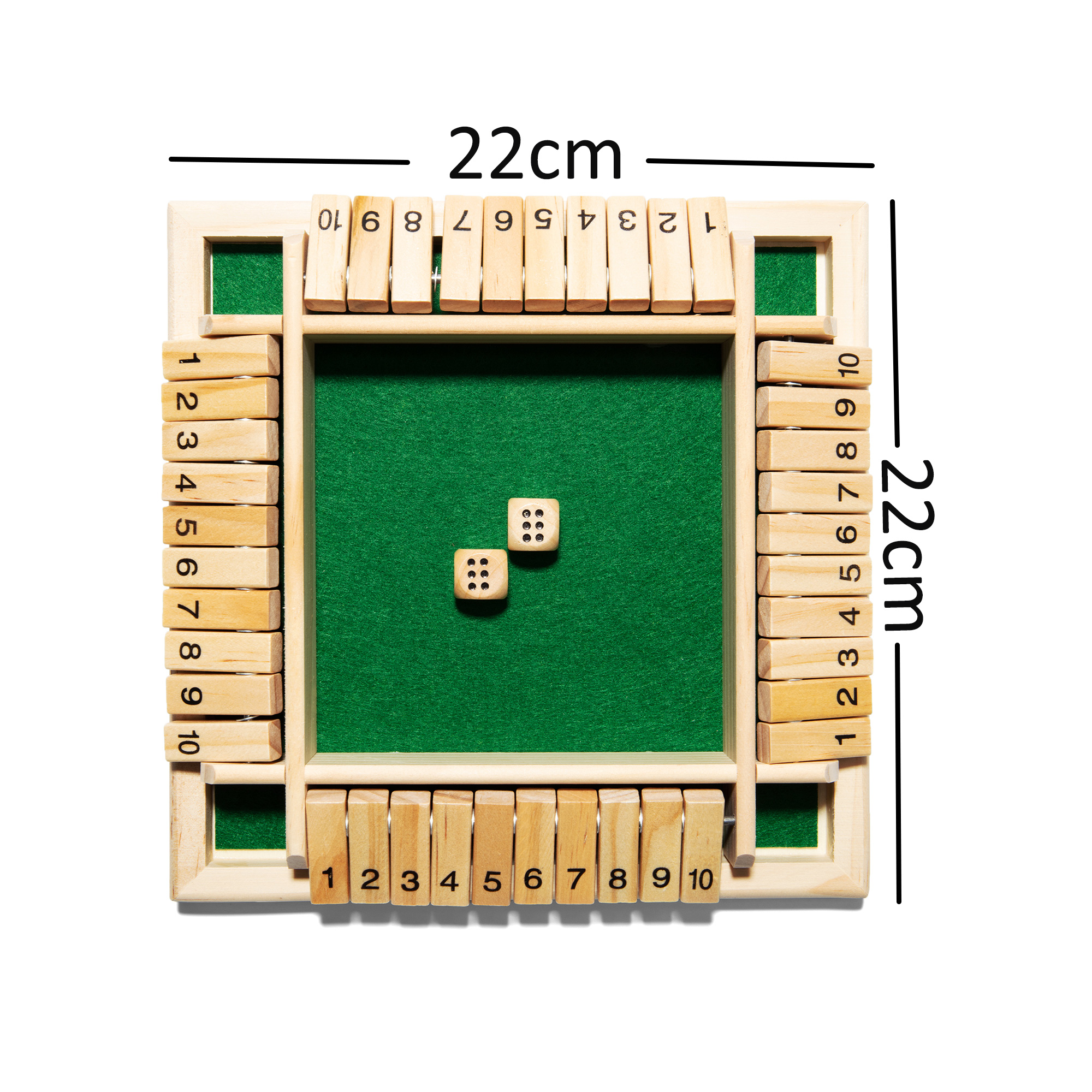 2 4 Players Shut The Box Dice Game Wooden Shut The Box 2 Dice Game 2 4 Players Shut The Box Dice Game Wooden Shut The Box 2 Dice Game